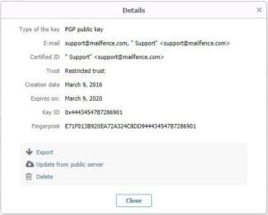 How to share an OpenPGP public key easily in three steps!