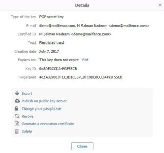 How to share an OpenPGP public key easily in three steps!