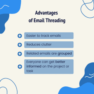 What is an email thread and when you should start one?