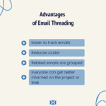 What is an email thread and when you should start one?
